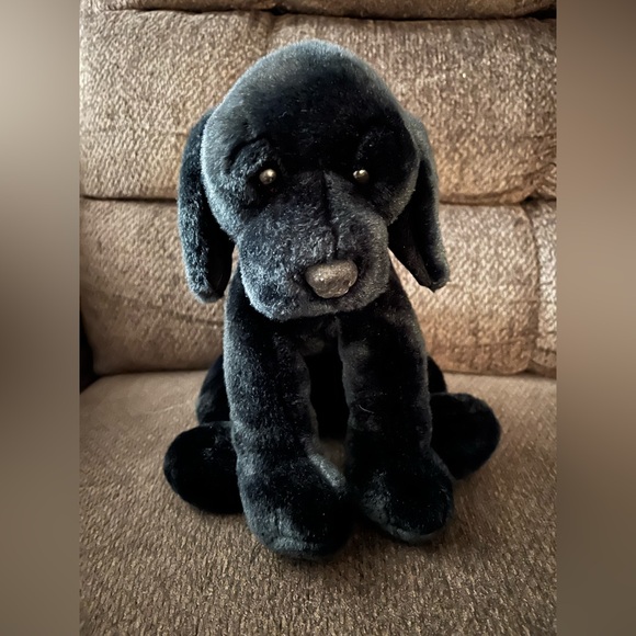 Gund | Toys | Gund Boomer Black Labrador Retriever With Red Collar 315 ...